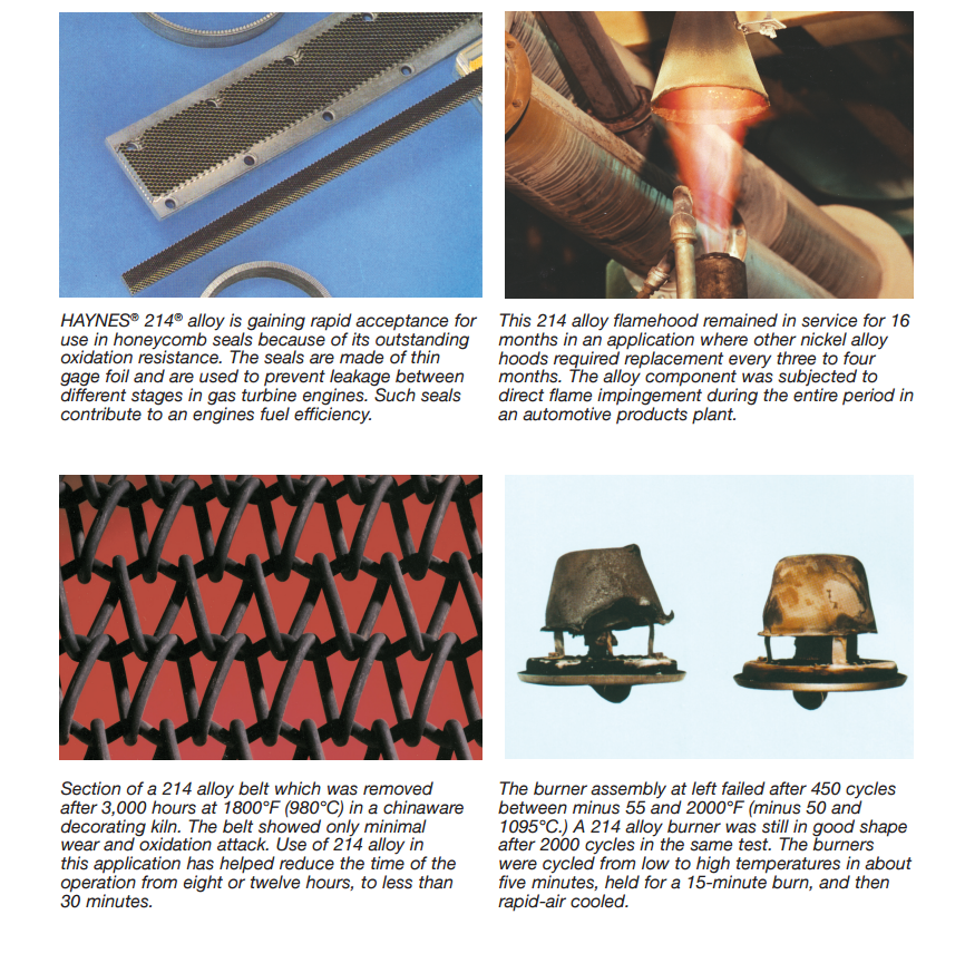 HAYNES® 214® - Haynes International